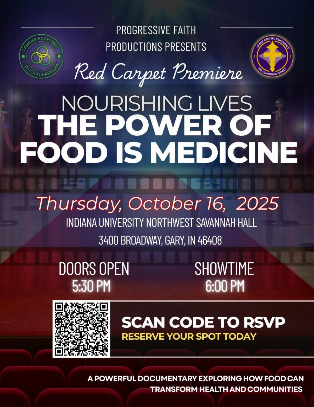 The Power of Food is Medicine Documentary Premiere - Edgewater Health
